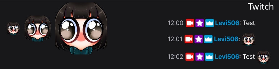 Feng Stare Emote, DBD Stare Emote, Twitch Emote - Etsy