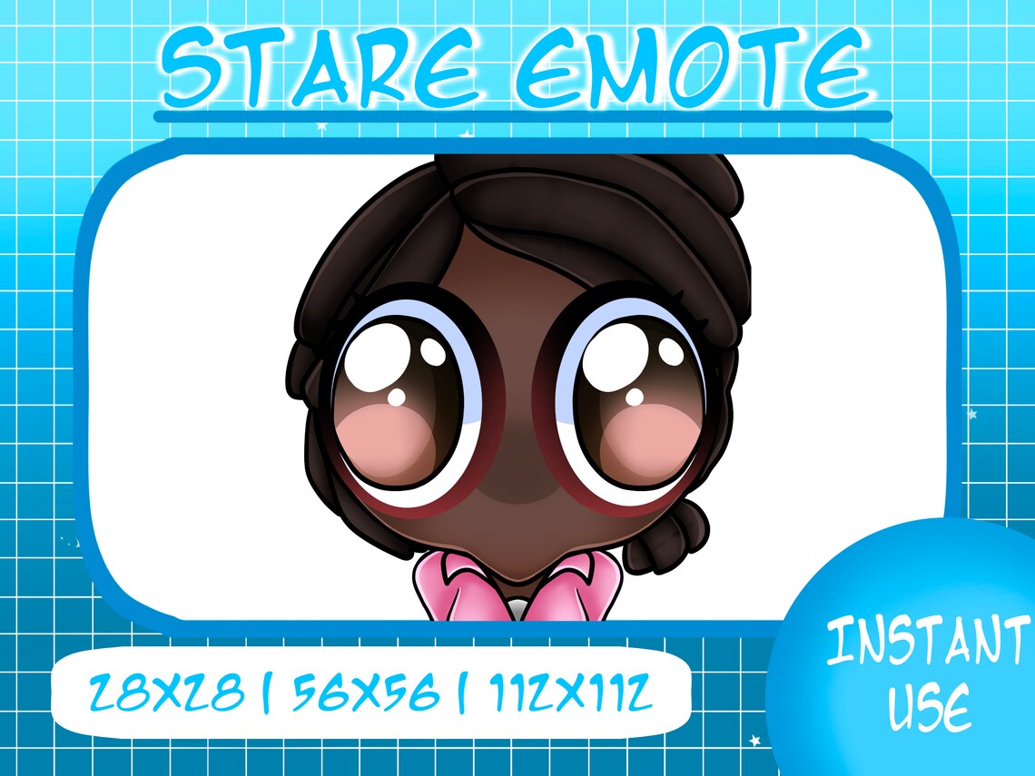 Claudette Stare Emote, DBD Stare Emote, Twitch Emote - Etsy