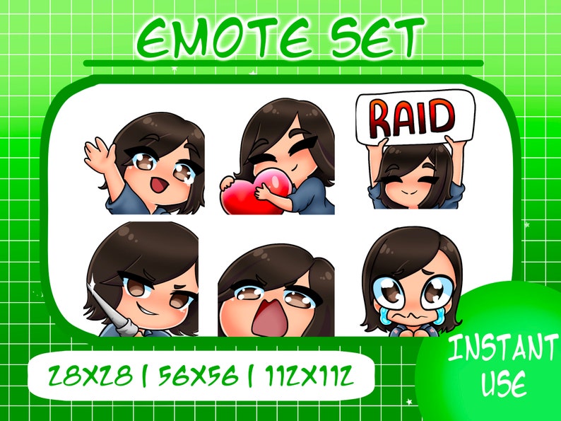 Leland TCM Emote Set 6 Emotes, Twitch and Kick Emotes - Etsy