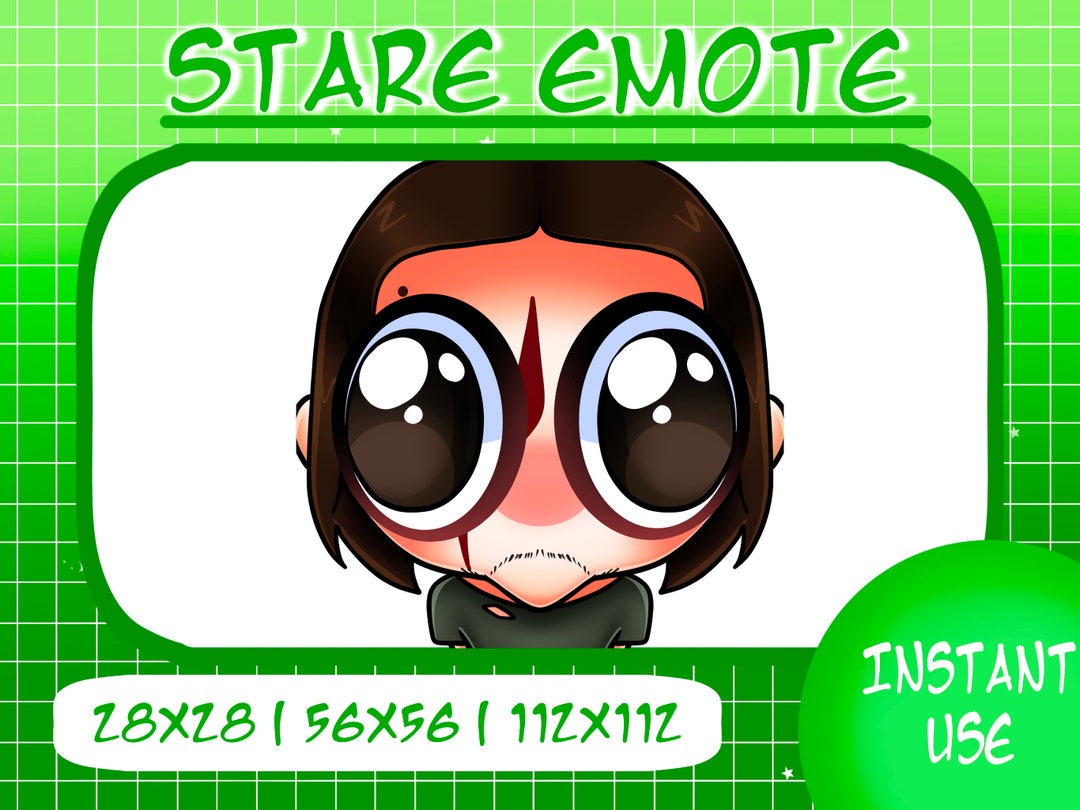 Hitch Hiker Stare Emote, TCM Stare Emote, Twitch Emote, Texas Chainsaw ...