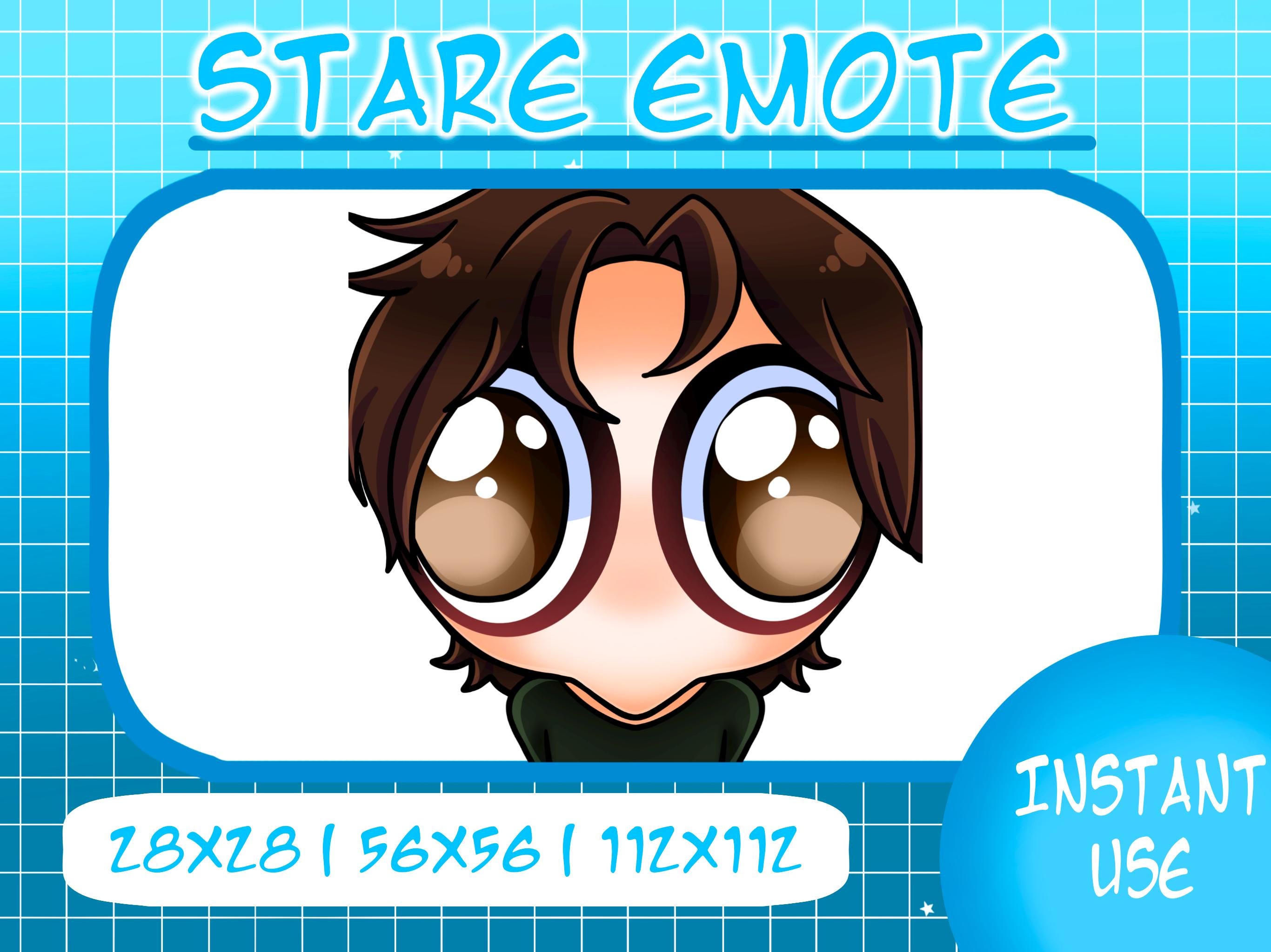 Steve Harrington Stare Emote, DBD Stare Emote, Twitch Emote - Etsy