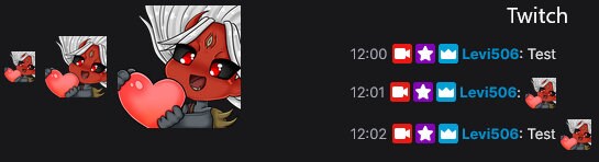 Oni Heart Emote, Oni Love Emote, DBD Heart Emote, Twitch Emote - Etsy