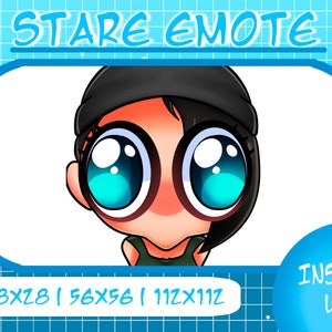 Nea Stare Emote, DBD Stare Emote, Twitch Emote - Etsy