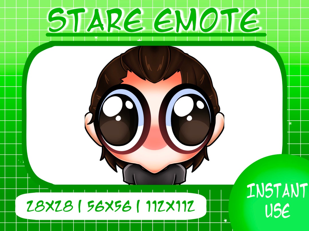 Johnny Stare Emote, TCM Stare Emote, Twitch Emote, Texas Chainsaw ...