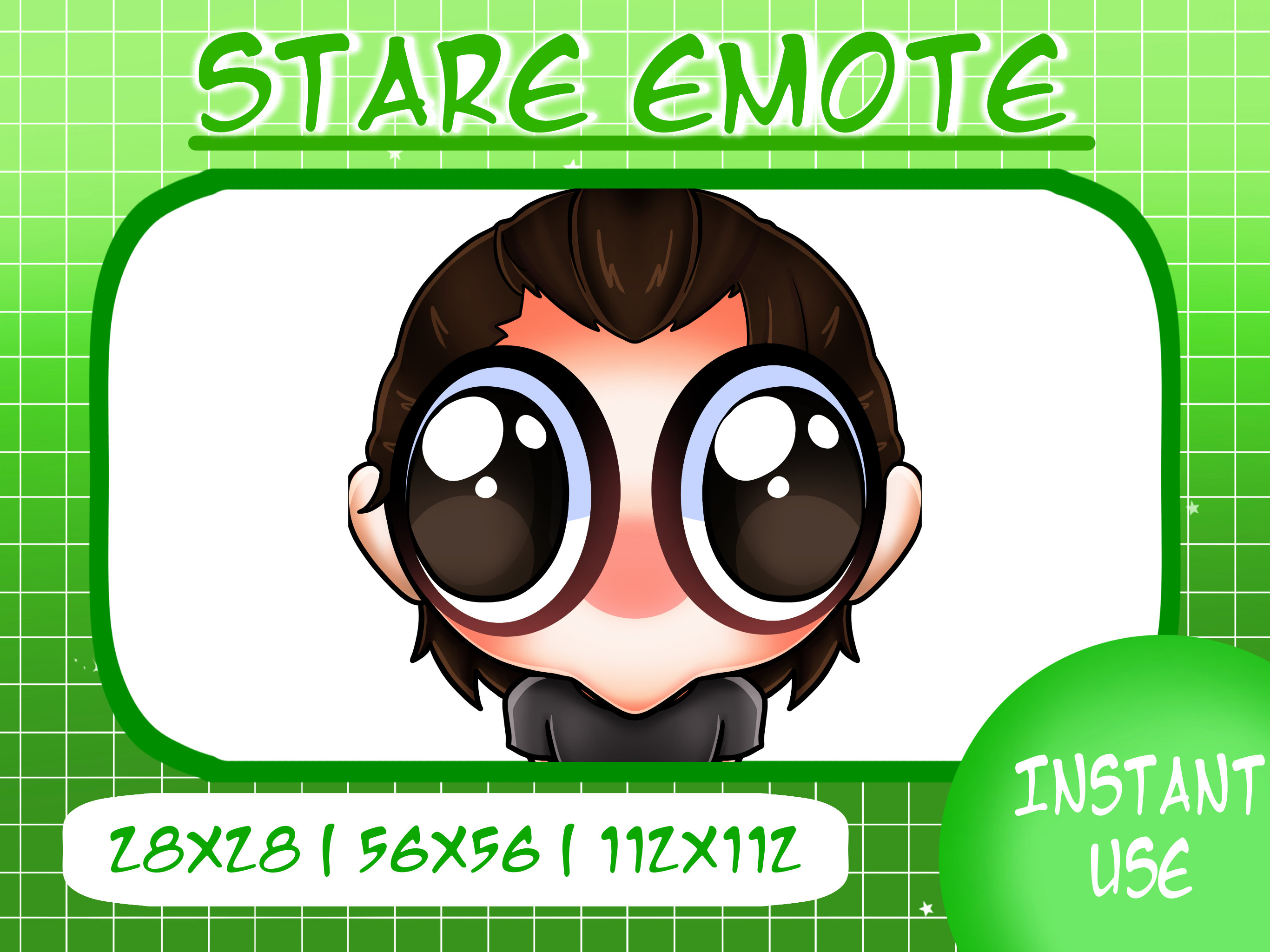 Johnny Stare Emote, TCM Stare Emote, Twitch Emote, Texas Chainsaw ...