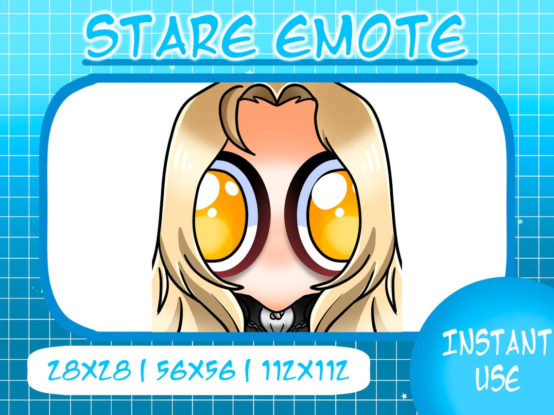 Alucard Stare Emote, DBD Stare Emote, Twitch Emote - Etsy