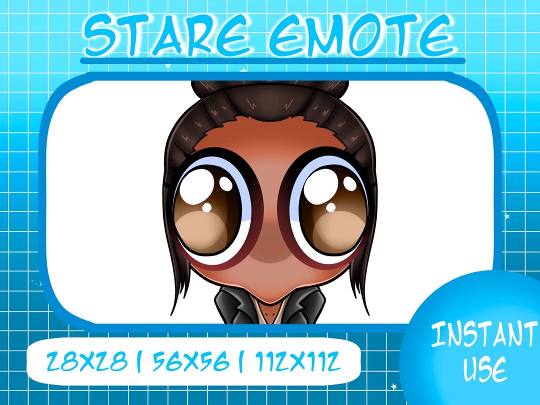 Jane Stare Emote, DBD Stare Emote, Twitch Emote - Etsy
