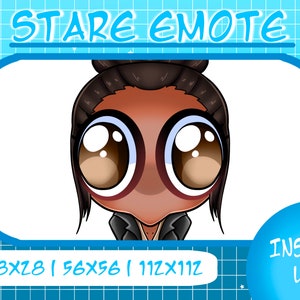 Jane Stare Emote, DBD Stare Emote, Twitch Emote - Etsy