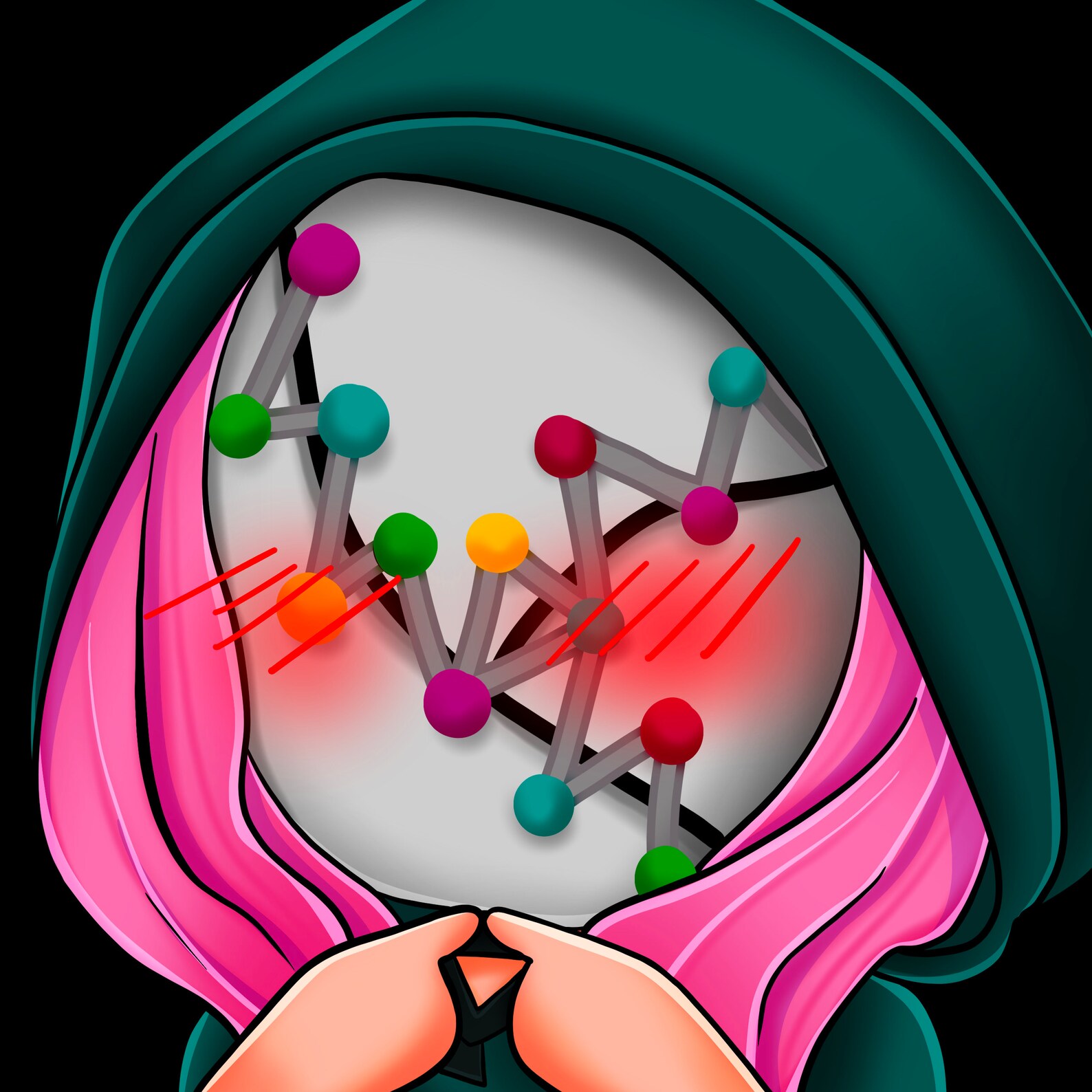 Susie UWU Shy Emote, Twitch Emote, DBD Emote, UWU Emote - Etsy