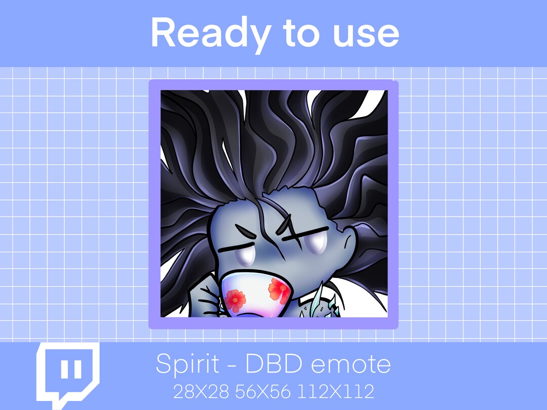 Spirit Tea DBD Emote, Twitch Emoji, Instant Download - Etsy
