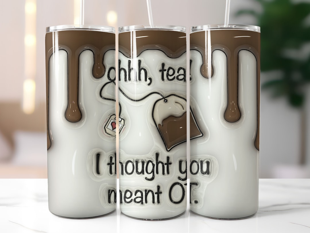 3D Occupational Therapist OT Puns Tumbler Wrap 20oz Skinny Tumbler Wrap ...