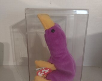 Extremely RARE Patti the Platypus Ty Beanie Baby One of the First Seven ...