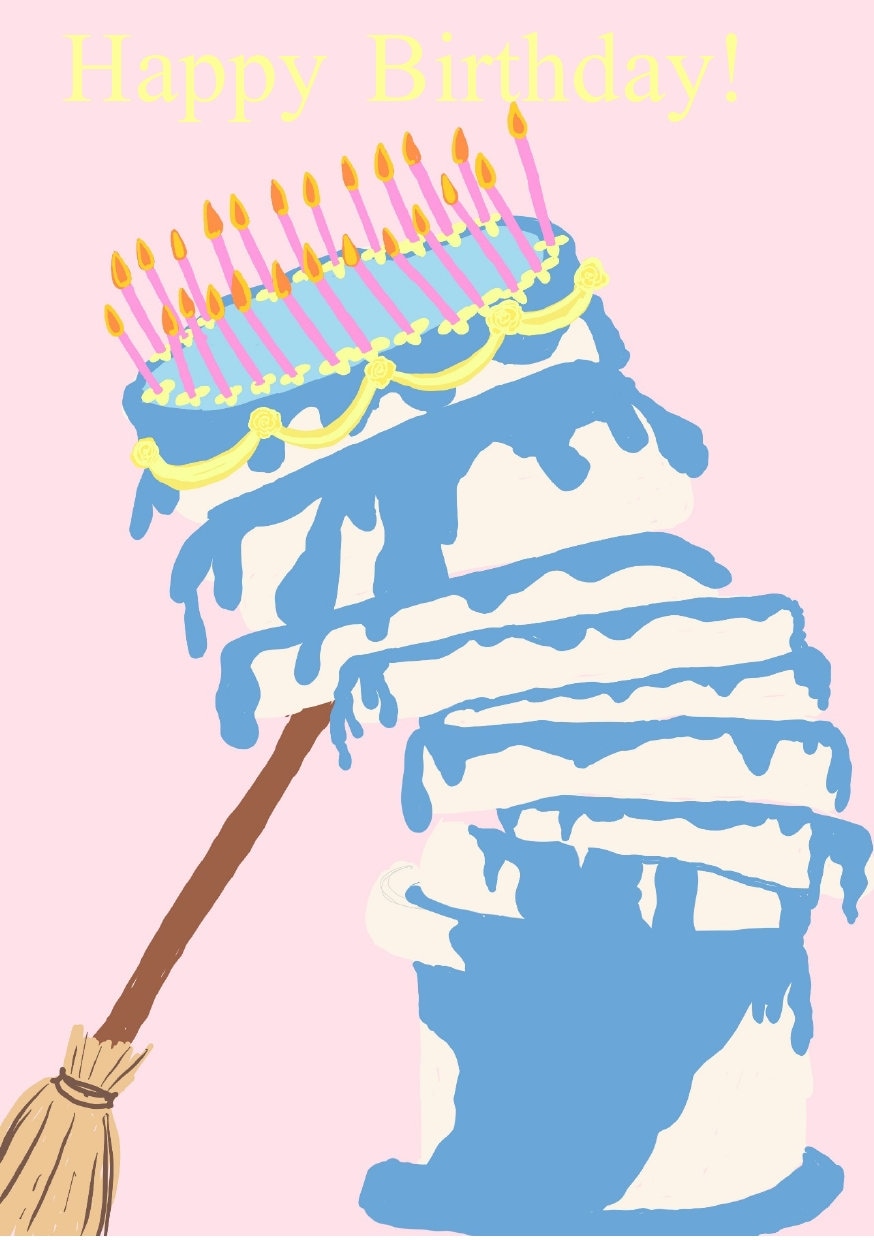 Sleeping Beauty Printable Cake Birthday Card, Disney Aurora Birthday ...