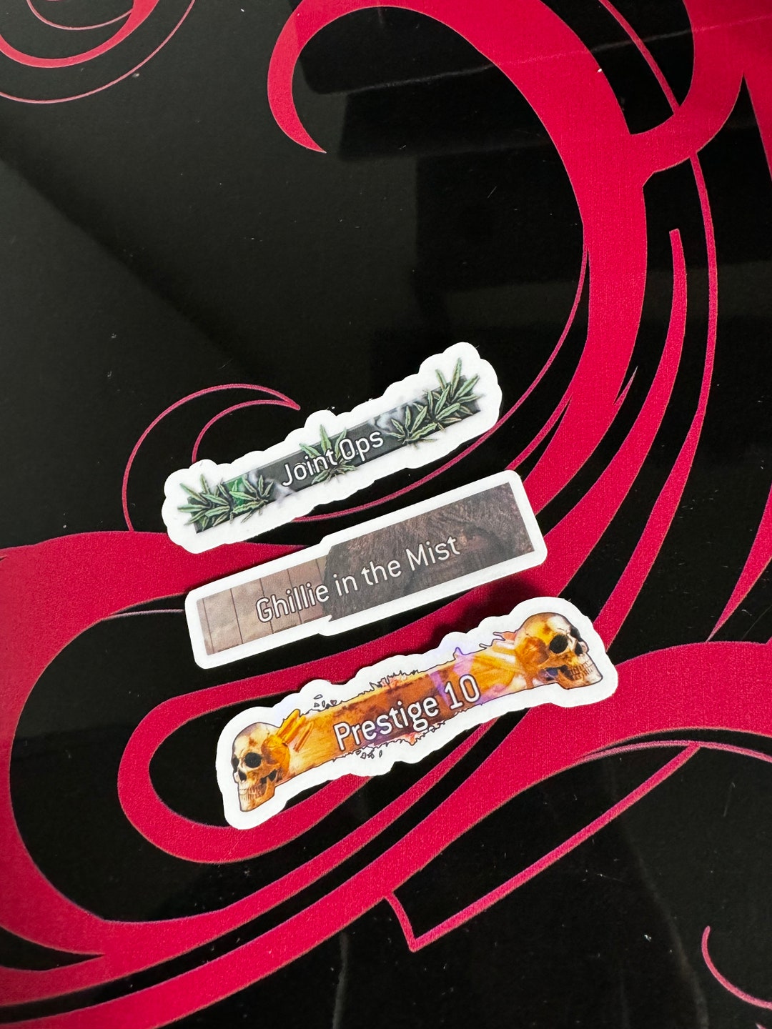 3 X Call of Duty Calling Title Card MW2 Modern Warfare 2 Vinyl Stickers ...