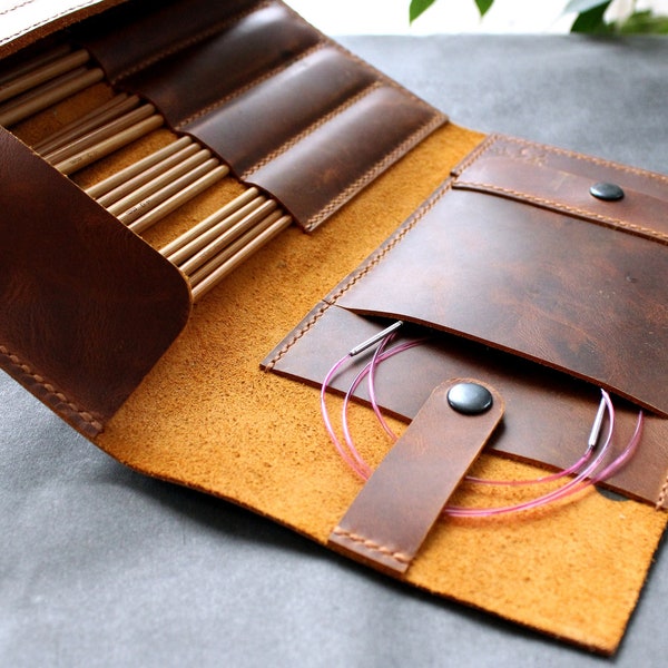 Straight Needle Case - Etsy