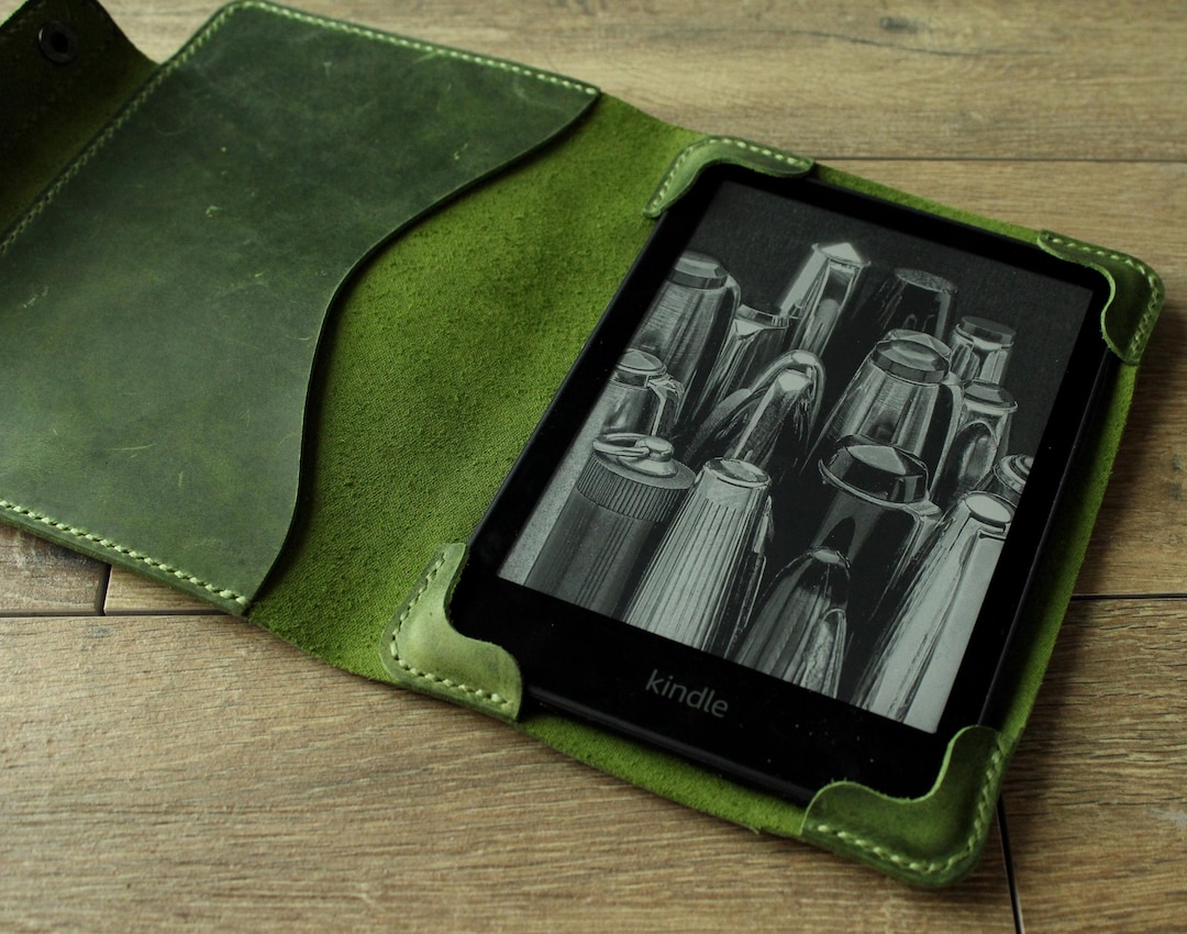 Kindle Paperwhite 2024 Leather Case Signature Edition 6.8 Personalized ...