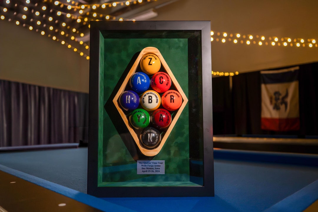 Bespoke Snooker Set - Luxury Pool Balls With Etched Logo/message ...