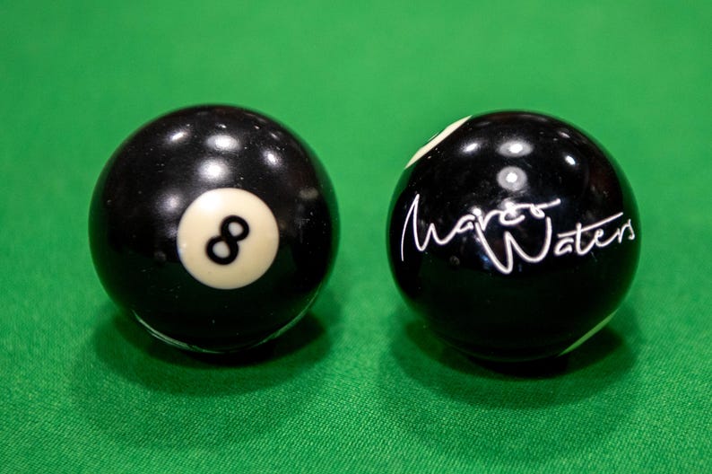 Custom Snooker/pool Ball: Bespoke Name, Message, or Logo - Etsy