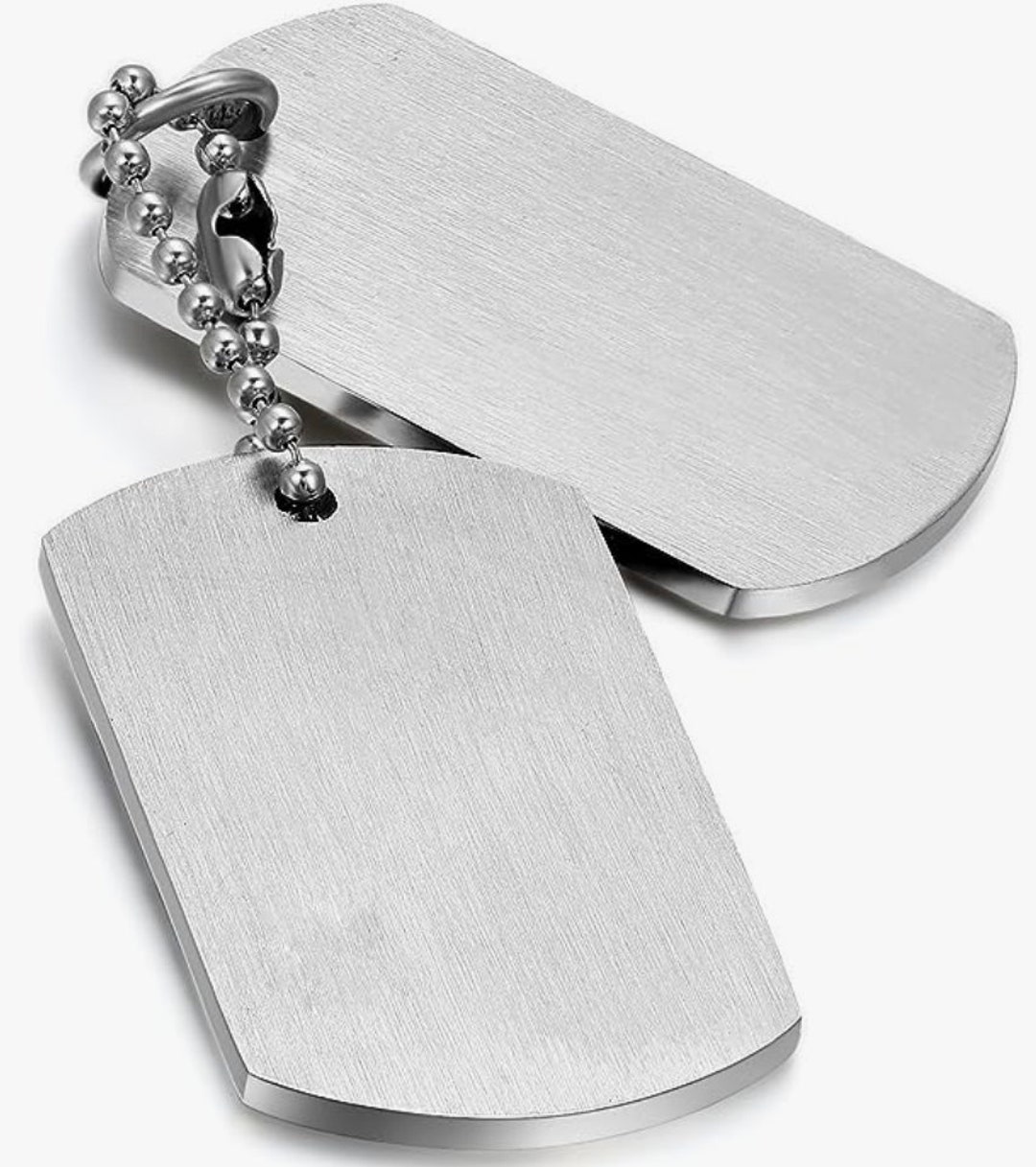 Custom Dogtag Army Name Plates. Personalised Man/female Steel, Black ...