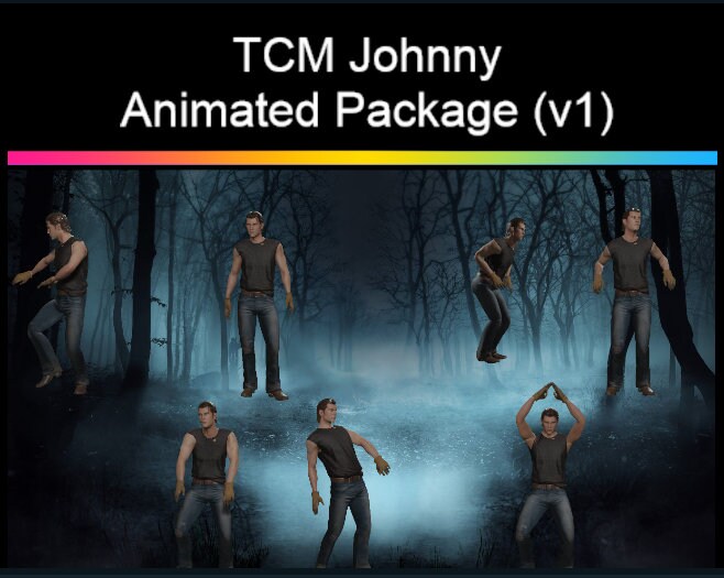 T C M Johnny Animation Package version 1 - Etsy