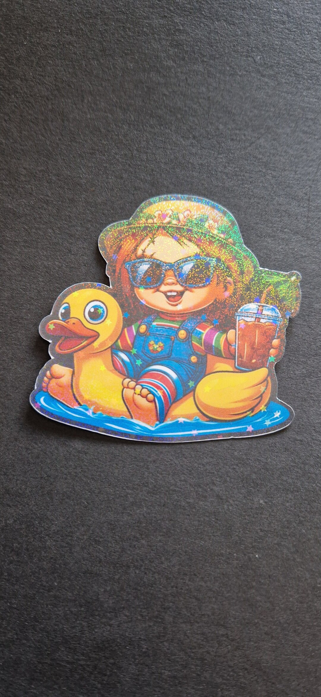 Chucky Duck Sticker - Etsy