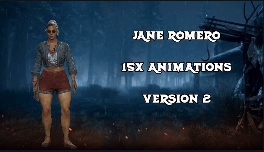 Dead by Daylight Jane Romero Animation Package version 2 - Etsy
