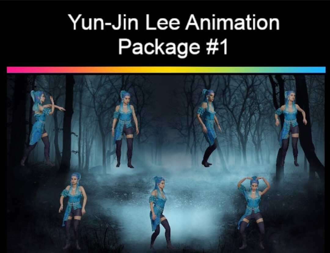 D B D Yun-jin Lee Animation Package version 1 - Etsy
