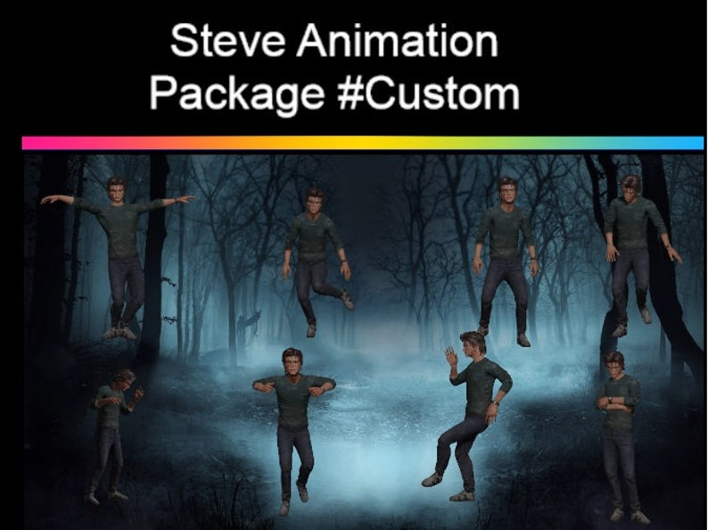 Dead by Daylight Steve Harrington Animation Package version 1 - Etsy