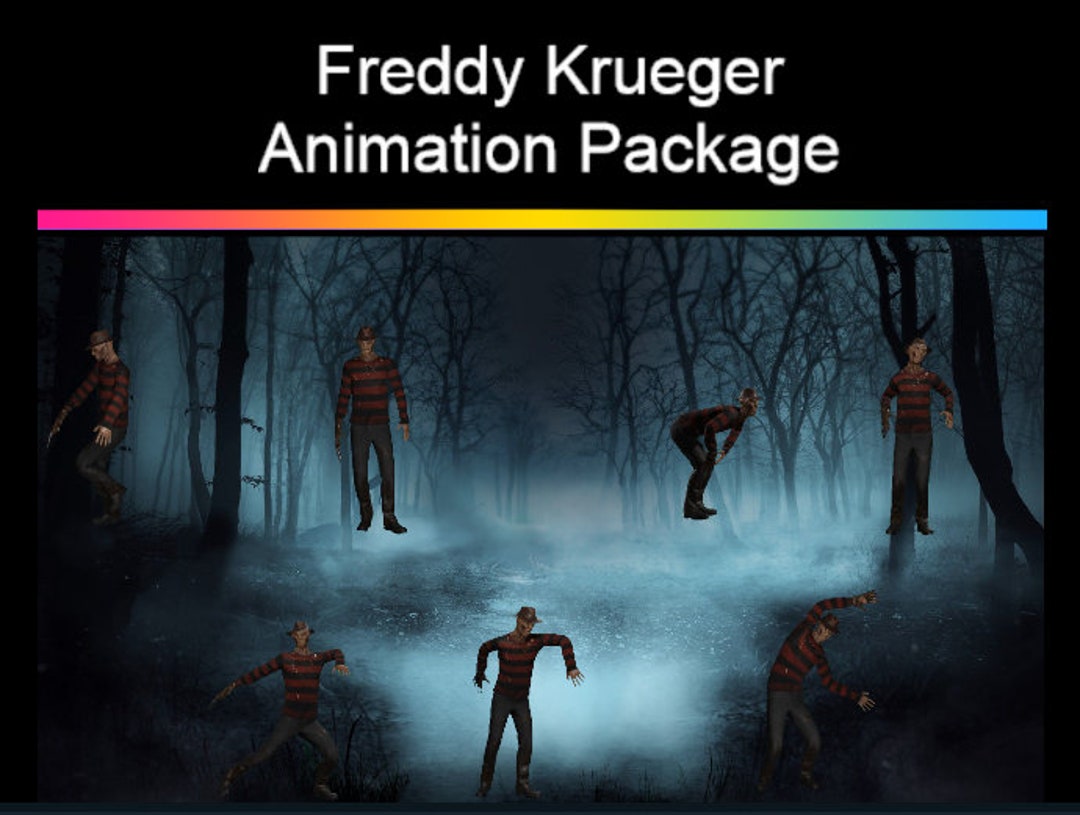 D B D Freddy Krueger Animation Package version 1 - Etsy