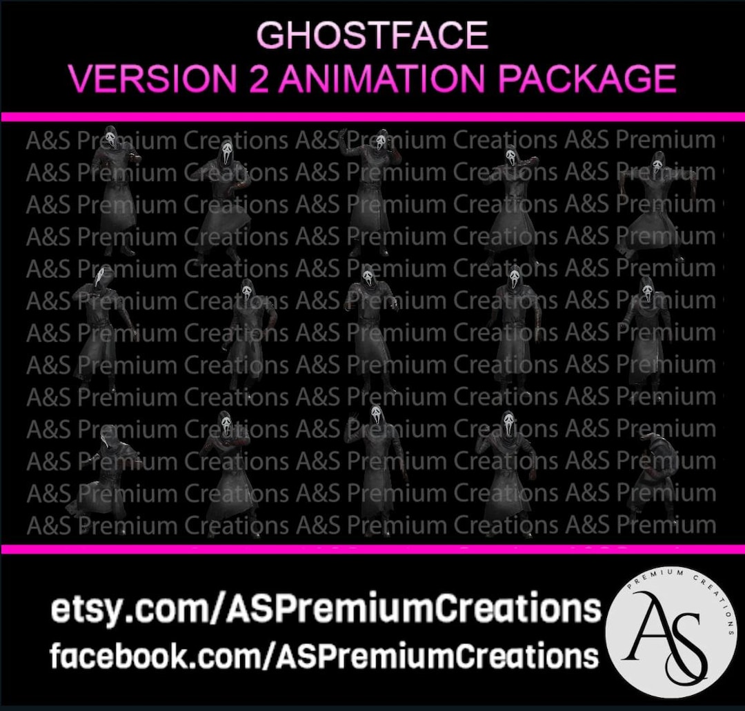 D B D Ghostface Animation Package (version 2) - Etsy
