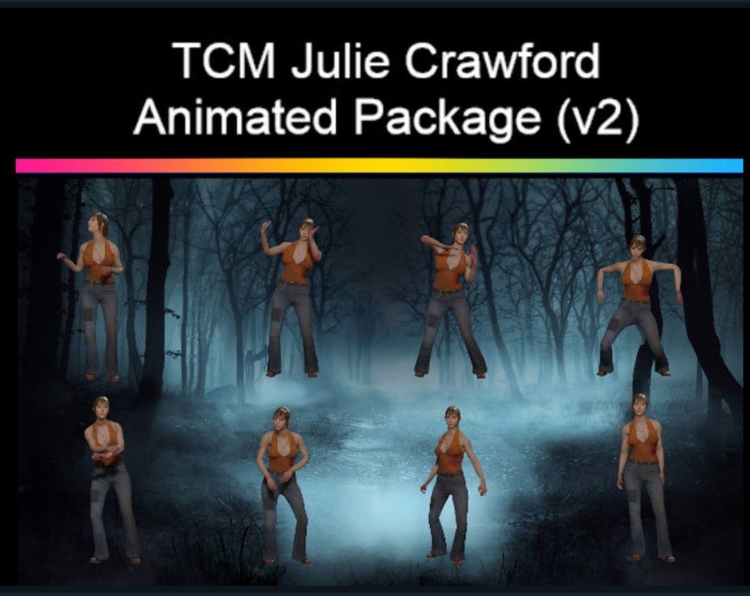 T C M Julie Animation Package (version 2) - Etsy