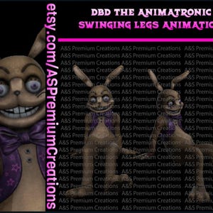 D B D - FNAF - the Animatronic Swinging Their Legs - Etsy