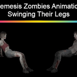D B D Nemesis Zombies Swinging Their Legs - Etsy