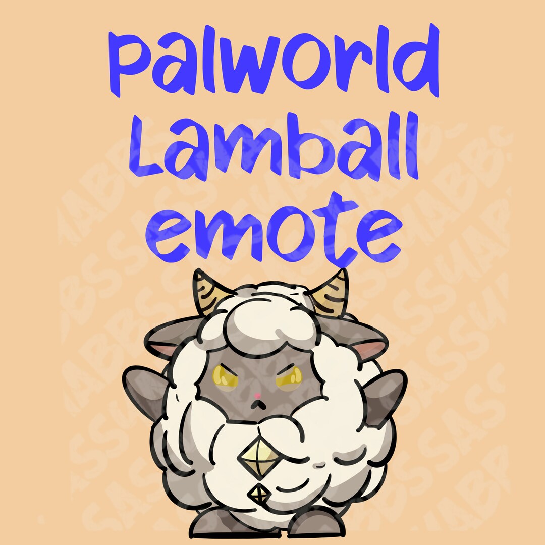 Palworld Lamball Emote - Etsy