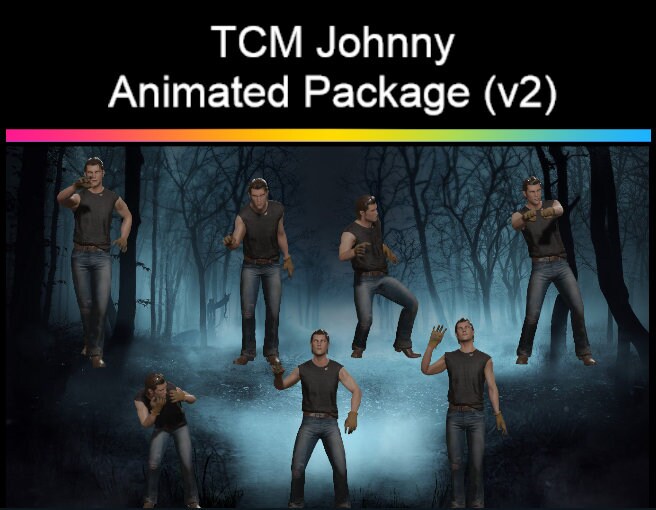 T C M Johnny Animation Package version 2 - Etsy