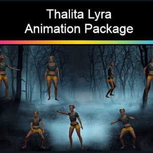 D B D Thalita Lyra Animation Package version 1 - Etsy