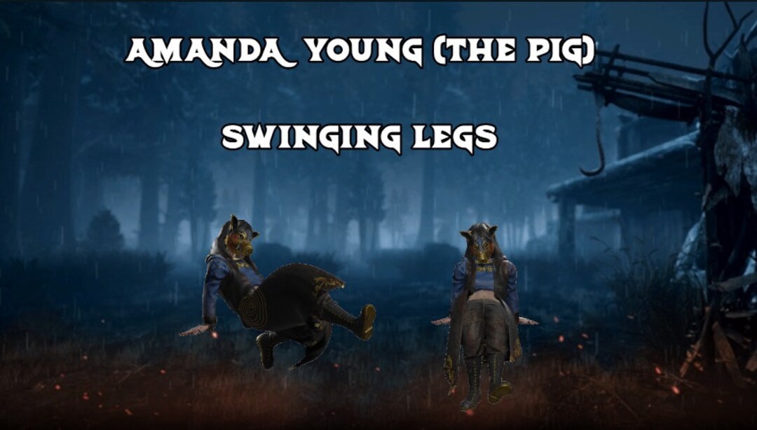 D B D the Pig Swinging Legs (gif) - Etsy