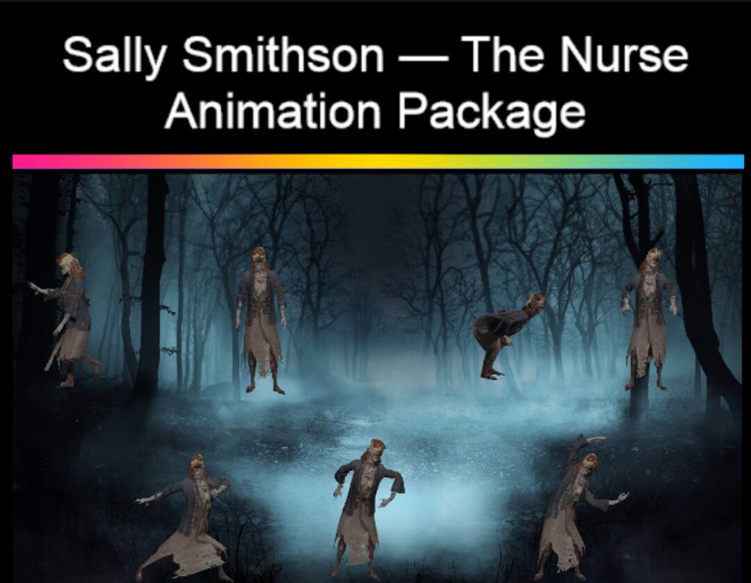 D B D Sally Smithson the Nurse Animation Package version 1 - Etsy