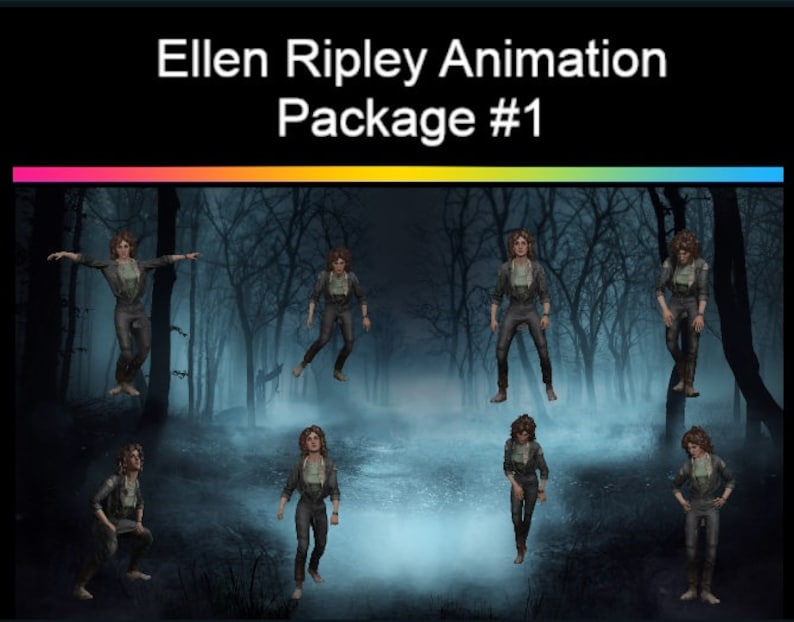 Dead by Daylight Ellen Ripley alien Animation Package version 1 - Etsy