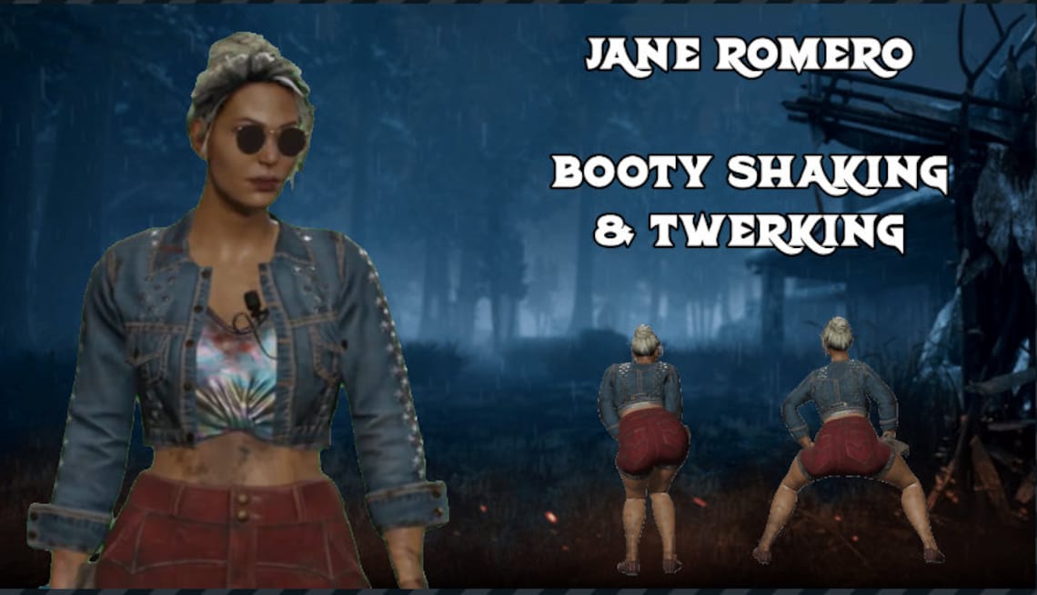 Dead by Daylight Jane Romero Shaking Booty & Twerking GIF - Etsy