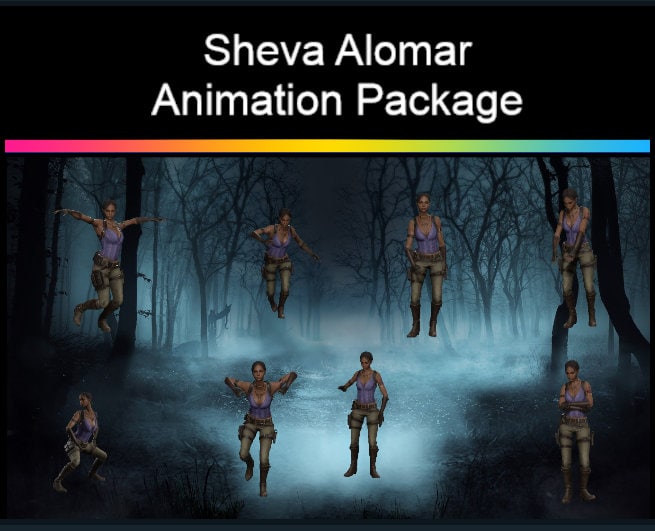 D B D Sheva Alomar Animation Package (version 1) - Etsy