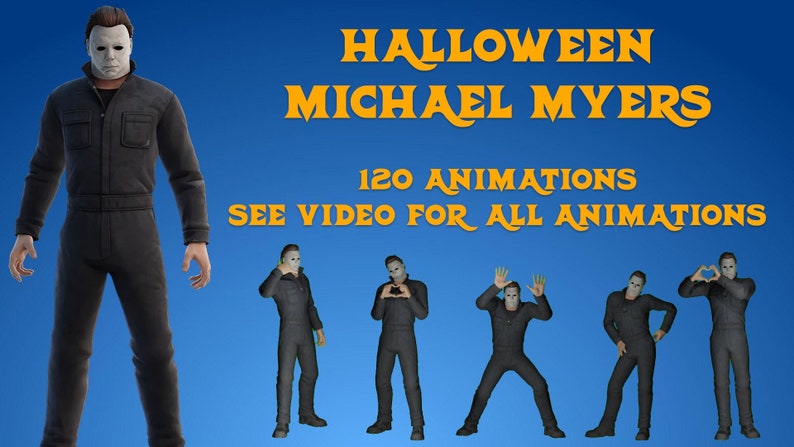 Michael Myers 120 Animation Package - Etsy