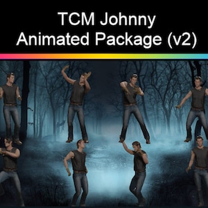 T C M Johnny Animation Package (version 2) - Etsy