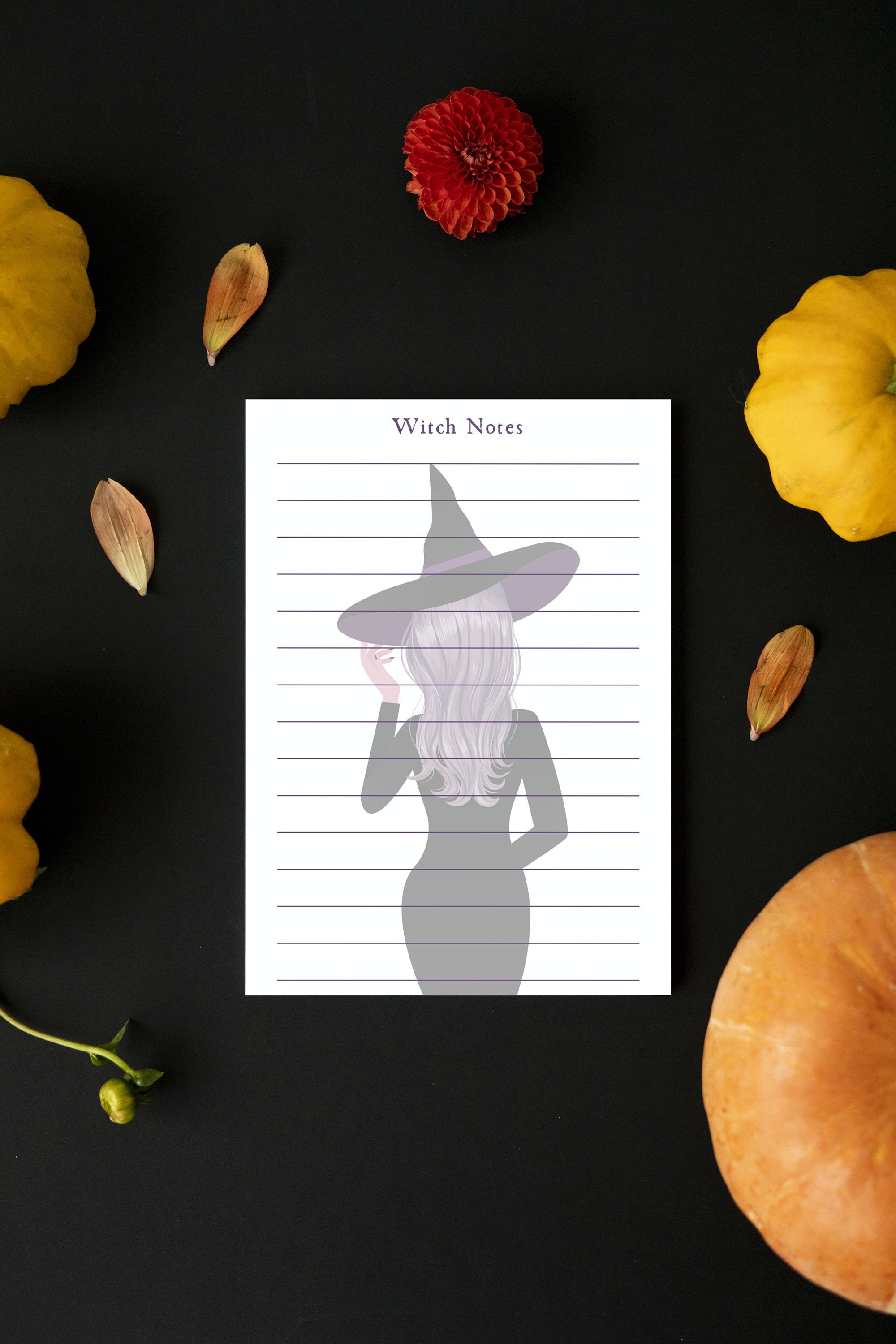 Cute Halloween Printable Notepad Planner, to Do List Printable ...