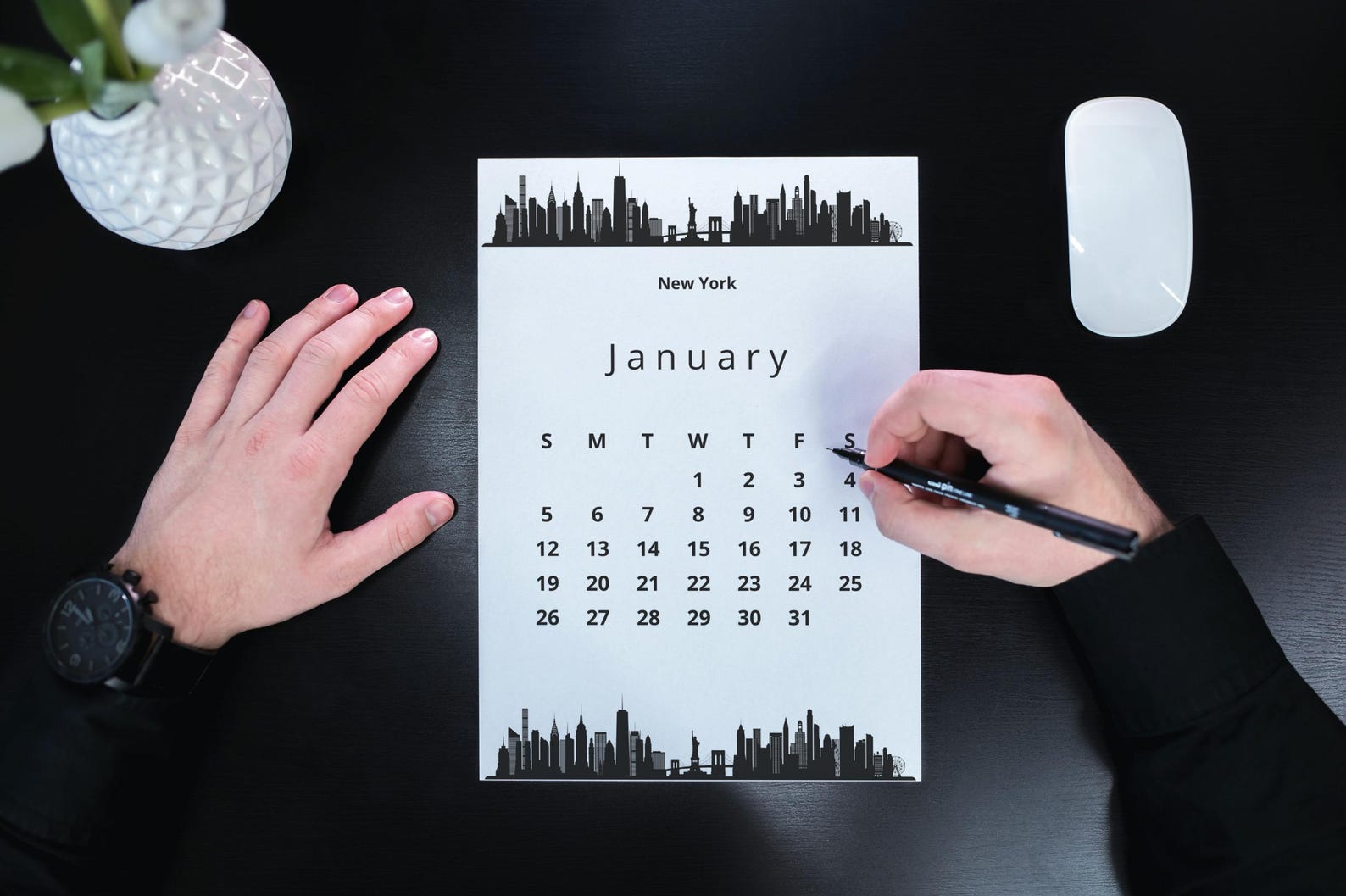 2025 Skyline Calendar: Famous Cities, Travel Theme (digital Download ...
