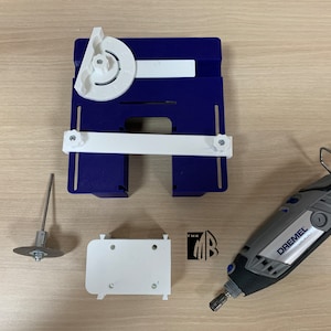 Upgraded Dremel Work Bench V2: Multipurpose Rotary Tool Cutting Table ...