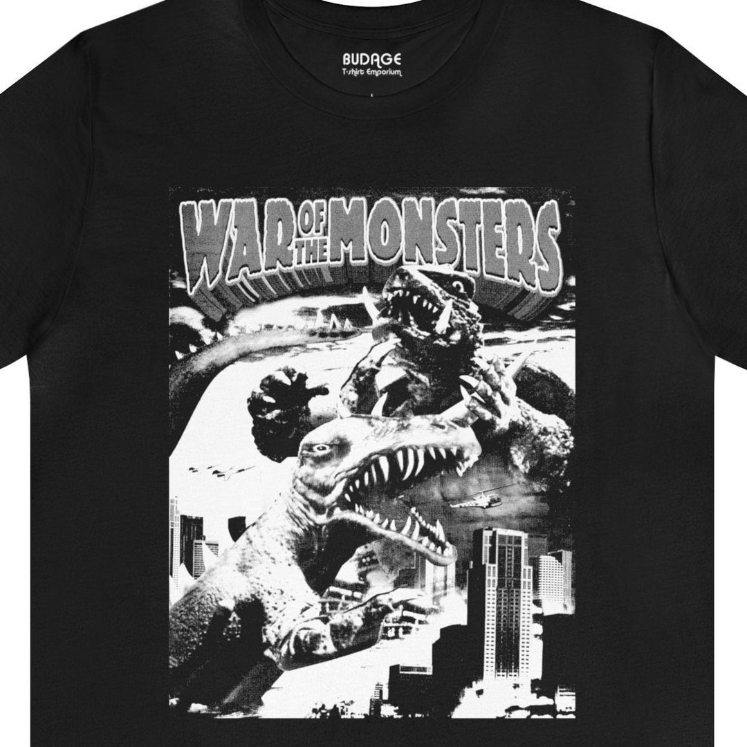 Gamera - War of the Monsters Short Sleeve T-shirt - Etsy