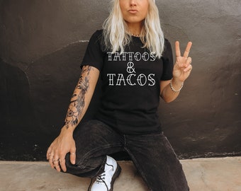 Taco Temporary Tattoo Sticker set of 6 - Etsy