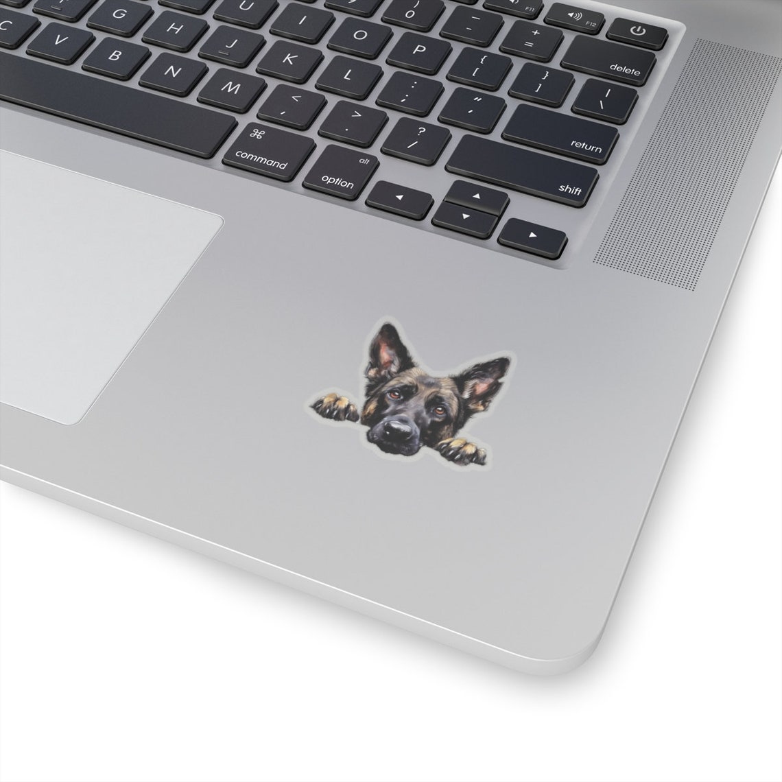 Dutch Shepherd Sticker, Peeking Dog Waterproof Vinyl Sticker for Laptop ...