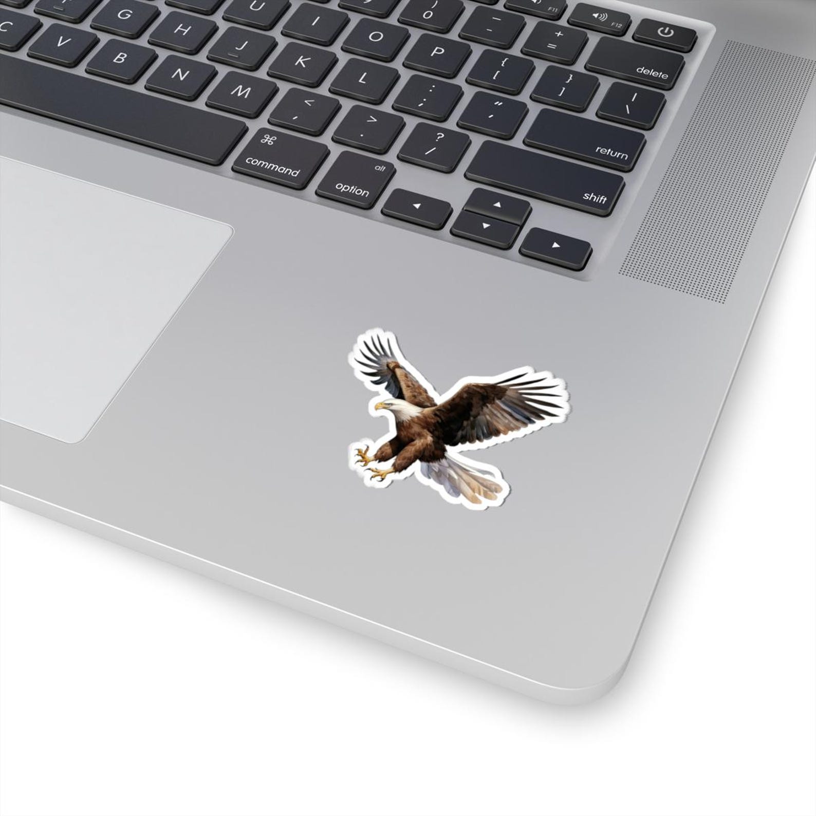 Majestic Bald Eagle Sticker, Wildlife Vinyl Decal, Nature Lover Gift ...